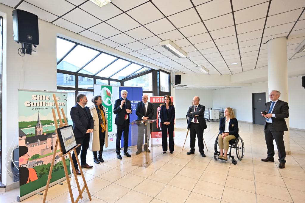 Le Département accompagne Sillé-le-Guillaume dans ses projets | Actualité Sarthe.fr